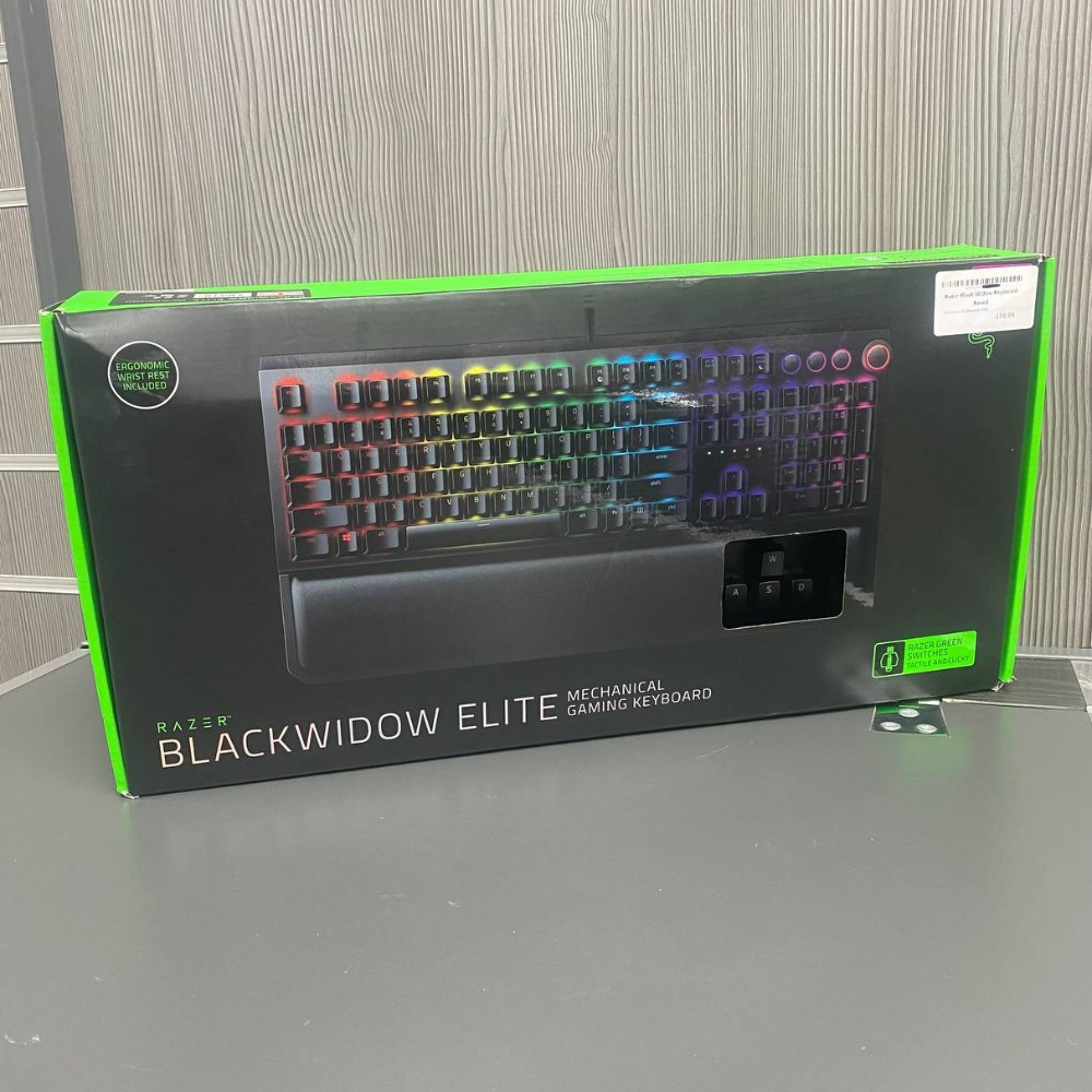 Razer Razer Black Widow Elite Mechanical Gaming Keyboard-Boxed - Own4Less